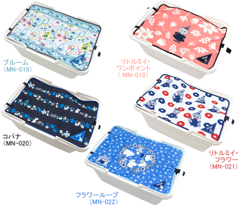 レジかごカバー かごパ/ムーミン MN-018 MN-019 MN-020 MN-021 MN-022 | リンエイ株式会社商品発注サイト
